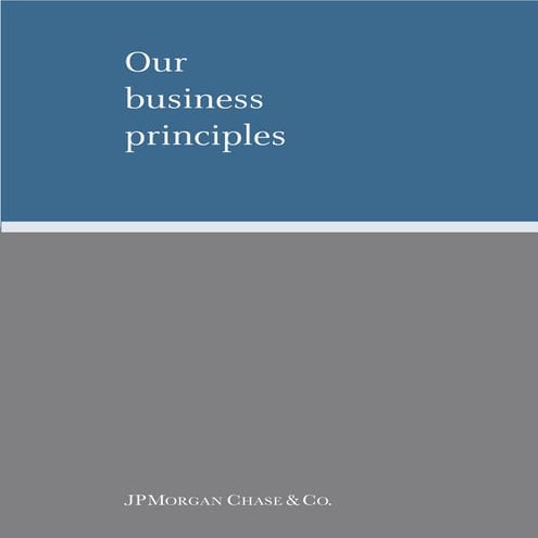 Business principles | PDF