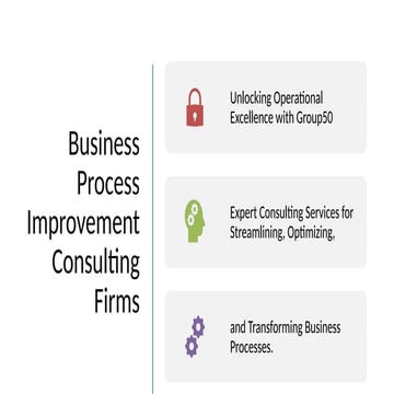 Boost Efficiency with Business Process Improvement Consulting Firms | PPTX