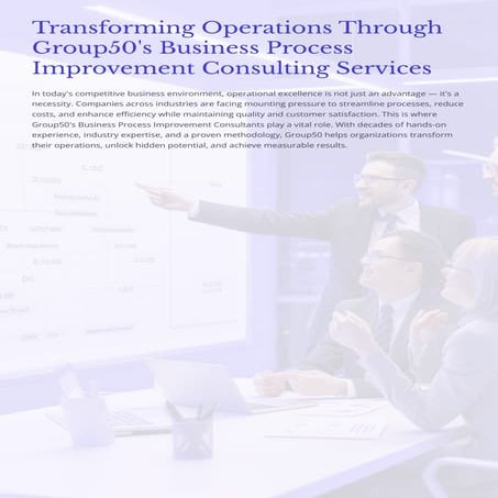 Business Process Improvement Consultants | PDF