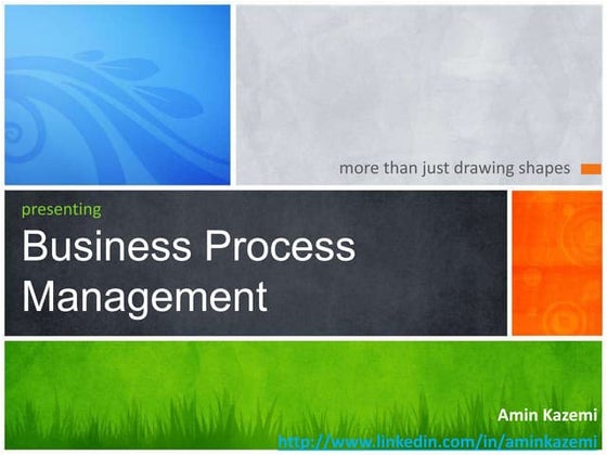 BPM (Business Process Management) Introduction | PPT