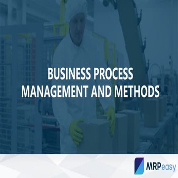 Business process management | DOCX