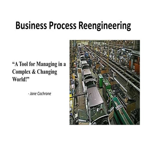 Business process reengineering | PPTX