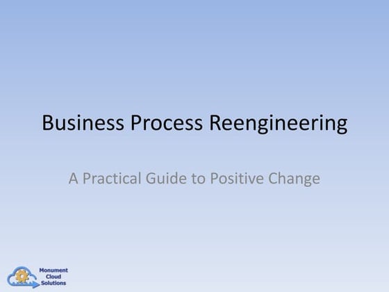Business process reengineering | PPT