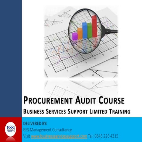 Procurement audit training course- Procurement Training | PPT