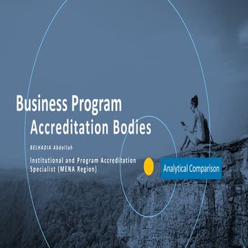 Business Program Accreditation | PDF