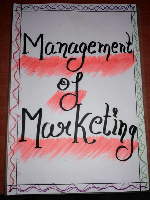 Marketing project Bst class 12 | PPTX