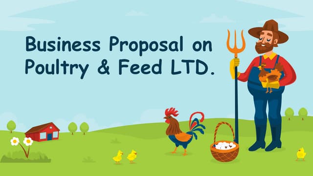 Poultry farming business plan example | PDF