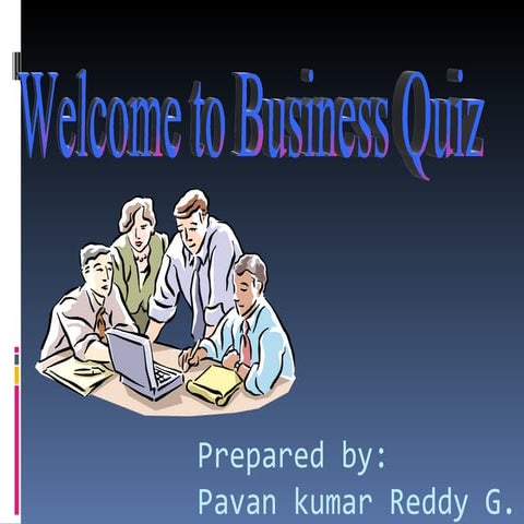 Business Quiz | PPT