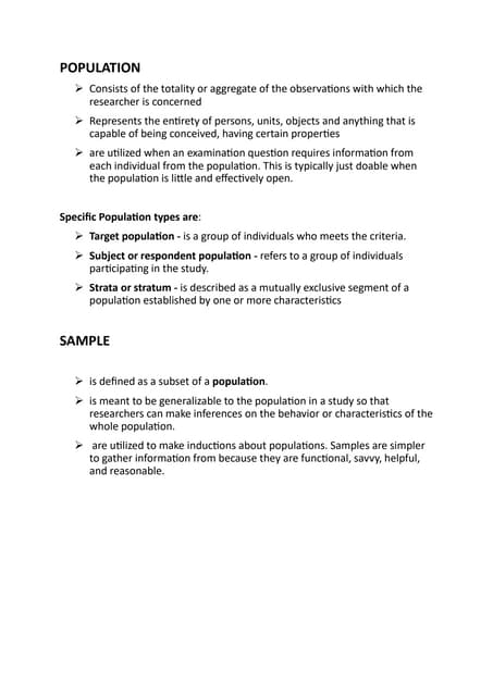 PRACTICAL RESEARCH 1 - QUALITATIVE RESEARCH SAMPLE ONLY | PPT