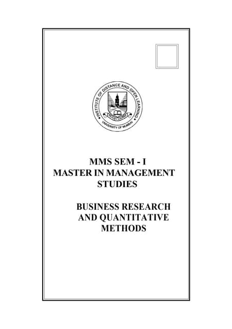 Mini project file for MBA student of aktu first year | PPTX