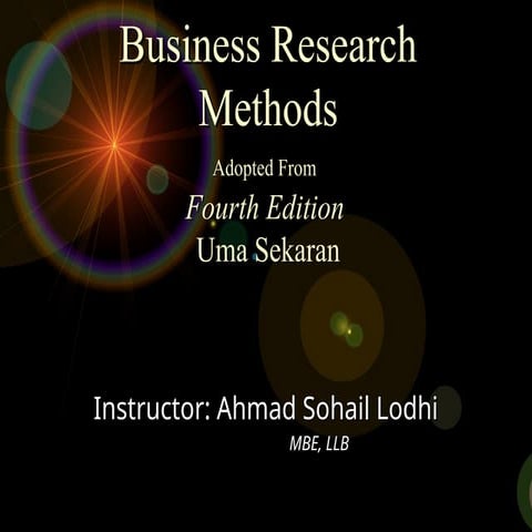 Business Research Methods Chapter 2 Research Methods | PPT