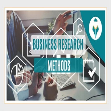 Business Research Methods. unit 1 introdution | PPTX