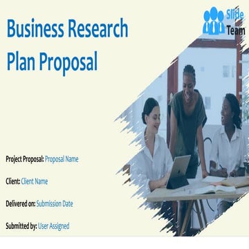 Business Research Plan Proposal PowerPoint Presentation Slides | PPT