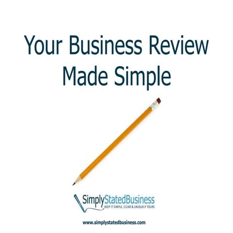 Your Business Review Made Simple | PPTX