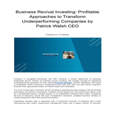 Business Revival Investing_ Profitable Approaches to Transform ...