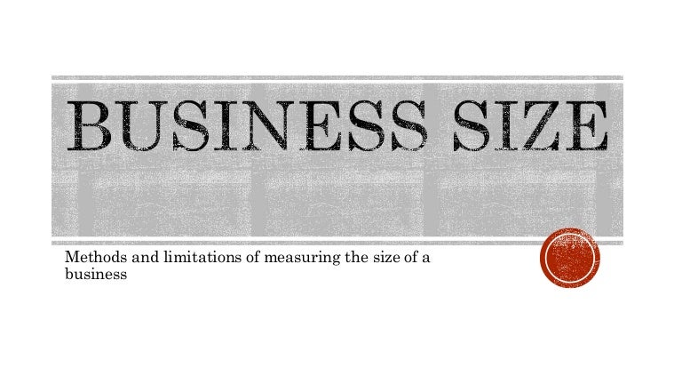 Business size