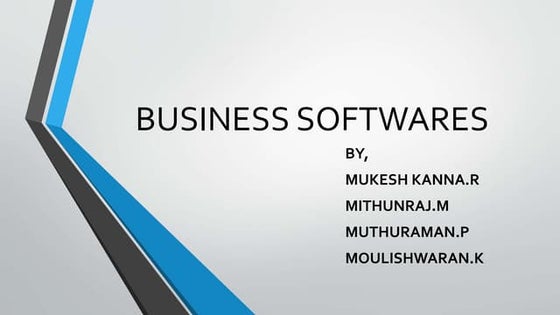 Ict application in business | PPTX | Computer Software and Applications | Computing