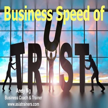 Building Trust as a Leader | PPTX
