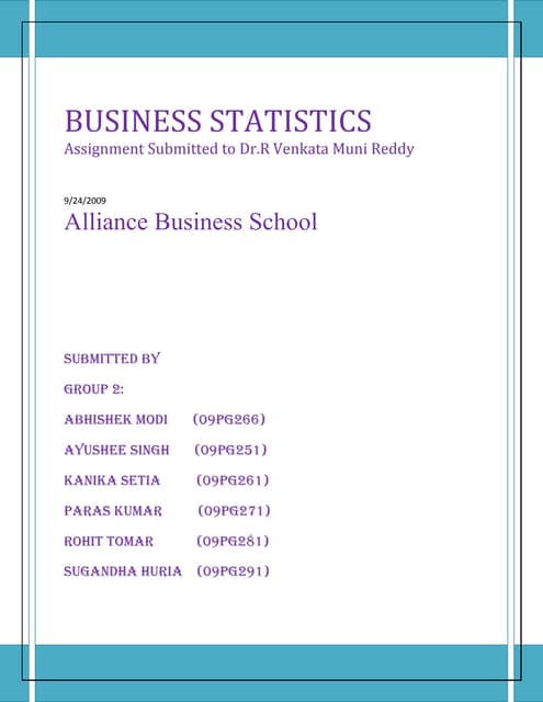 Role of Statistics in Scientific Research | PPTX