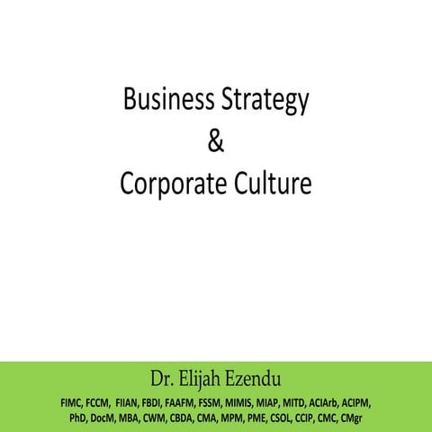 Business strategy and corporate culture.ppt