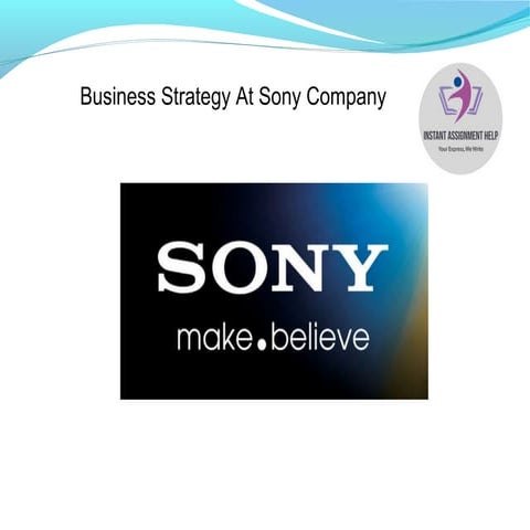 Business strategy at sony | PPT | Home Entertainment Systems | Consumer ...