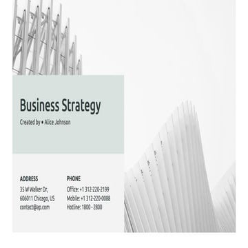 Business Strategy Models and Frameworks | PDF