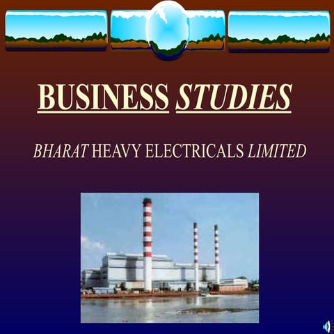 Bharat Heavy Electricals Limited | PPT
