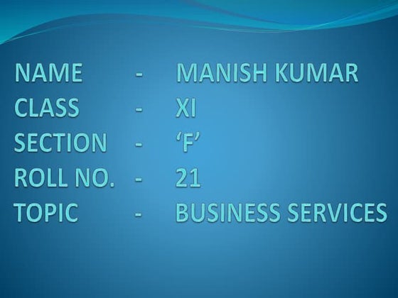 Business Studies. grade 8 | PPTX