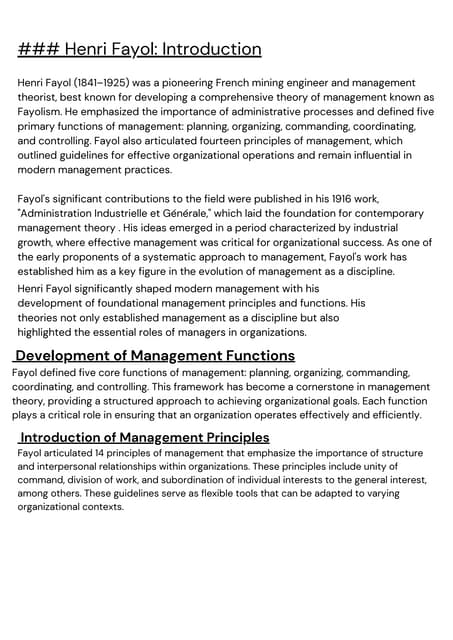 14 principles of management | PPTX | Executive Leadership & Management ...