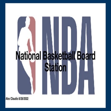 Business to Business League NBA Example | PPT