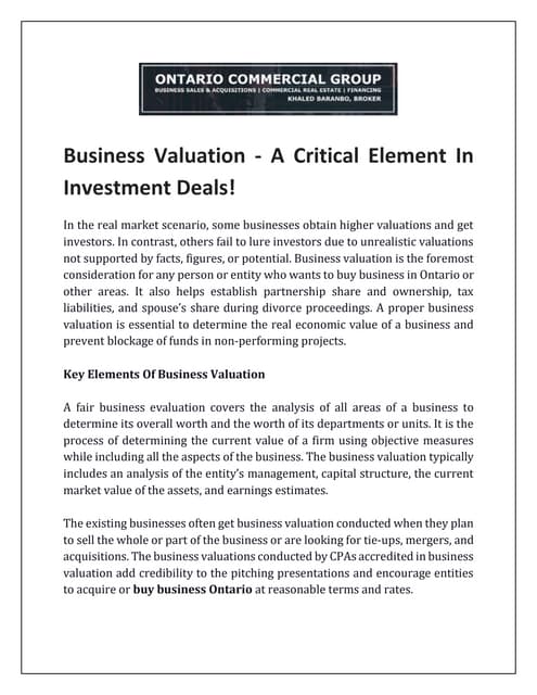 Professional Business Valuation.pdf