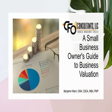 Business Valuation Principles for Entrepreneurs | PPTX