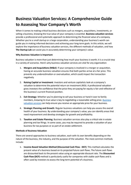 4. Business Valuations.pdf