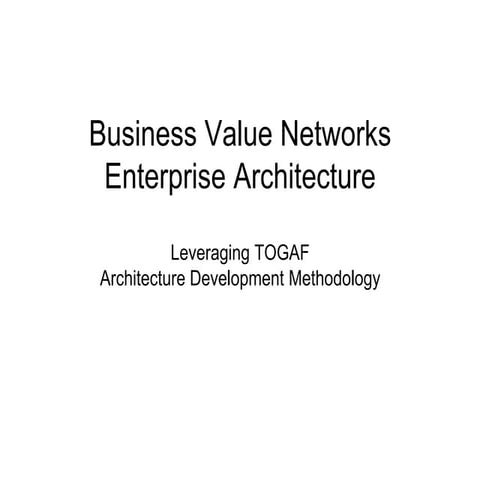 Business Value Networks And Information Technology V5 | PPTX | Computer Networking | Computing