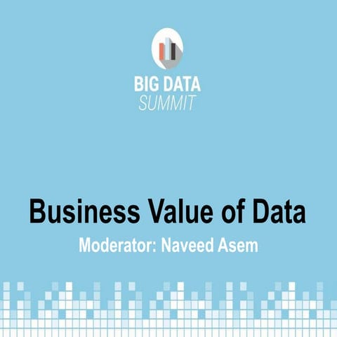 Value of data in digital transformation