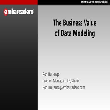 Data modeling 101 | PDF