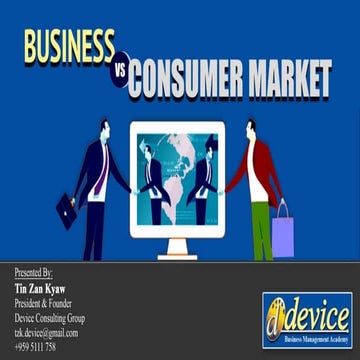 Business Vs Consumer Market | PPTX