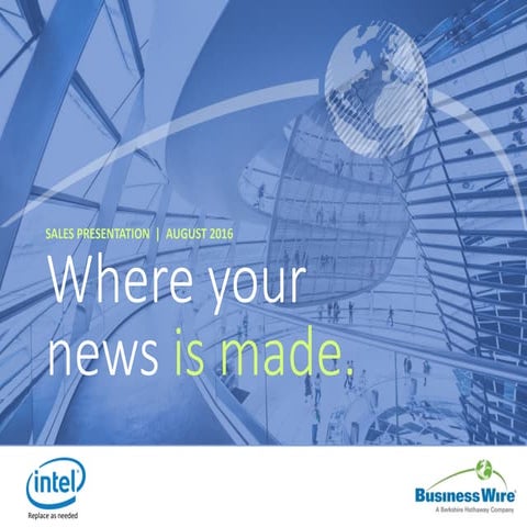 Business Wire Brand Story | PPTX