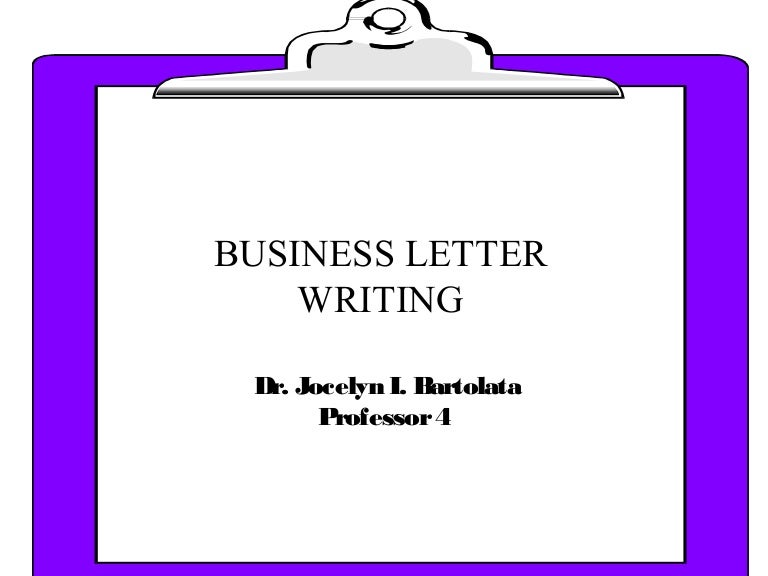 Business Writing