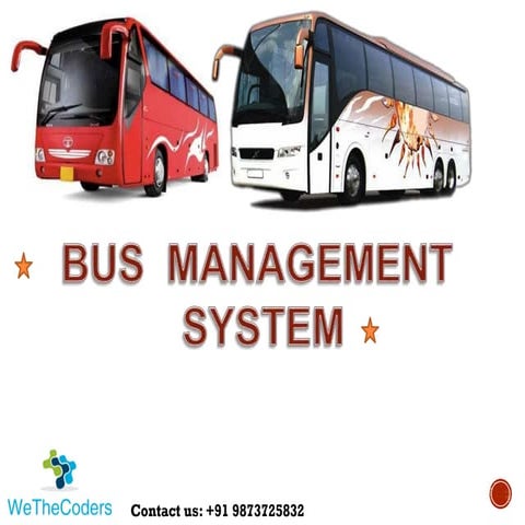 Bus management system | PDF