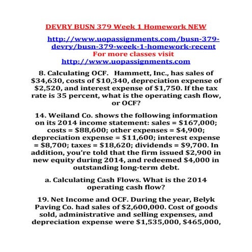 BUSN 379 Entire Course NEW | DOCX