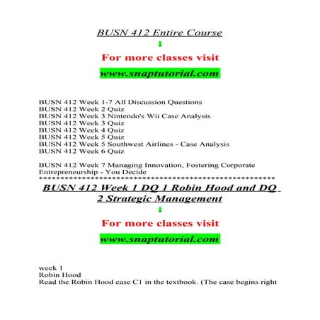 Busn 412 Exceptional Education-snaptutorial.com | Business Accounting ...
