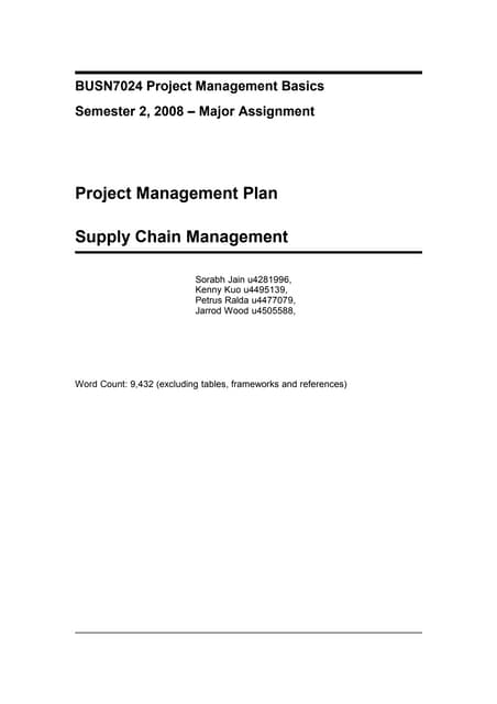 Exceptions Report - Project Management template | PDF