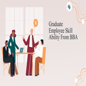 Graduate Employee Skill Ability For BBA student | PPTX