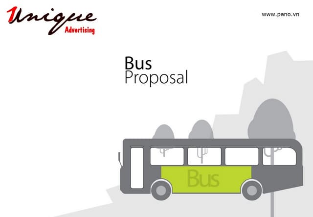 Quang cao tren xe bus - Bus presentation | PPT Quang cao tren xe bus - Bus presentation | PPT