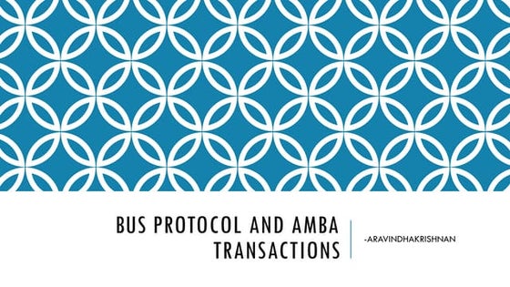 Pci,usb,scsi bus | PPTX