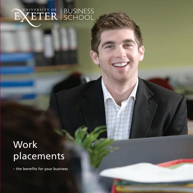 Business School Work Placements | PDF