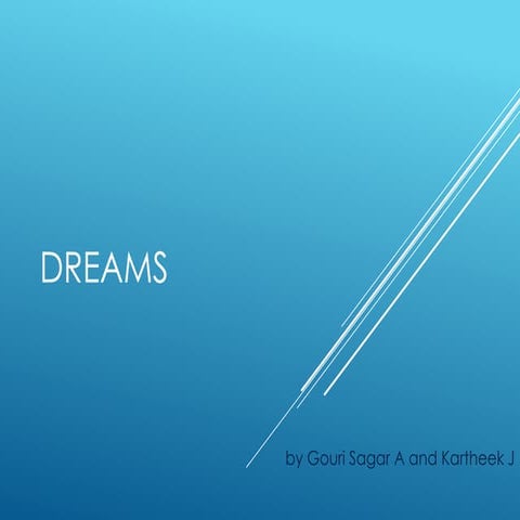 Dreams | PPTX