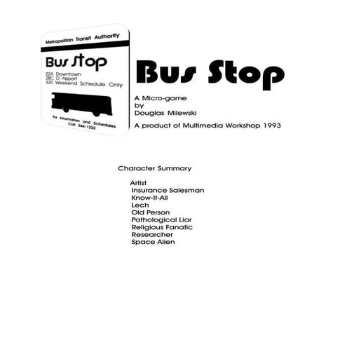 Strangers on a_bus | PDF