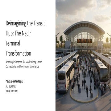 DESIGN STANDARDS FOR PLANNING A BUS TERMINUS | PDF